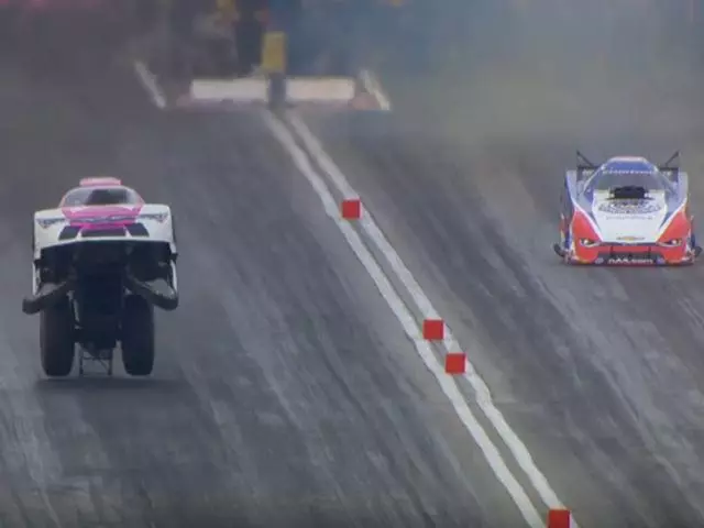 Drag Race -kilpailun voittaminen kahdella pyörällä on mahtavan määritelmä 69649_1