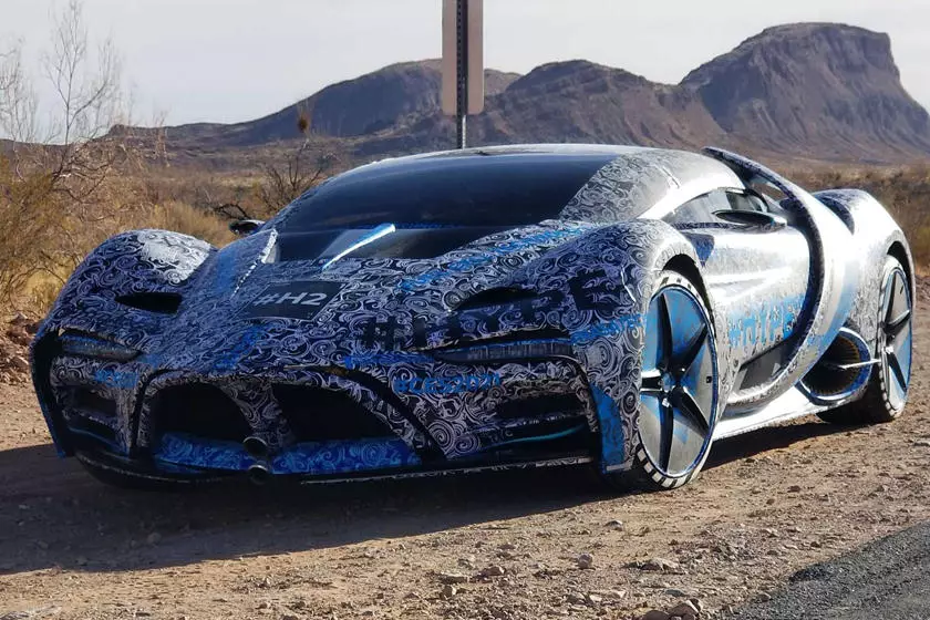 Noslēpumainais Hyperion XP-1 ūdeņraža superauto ierodas Lasvegasā 69669_4