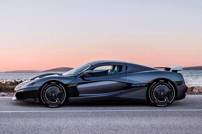 2020 Rimac C Two Side View