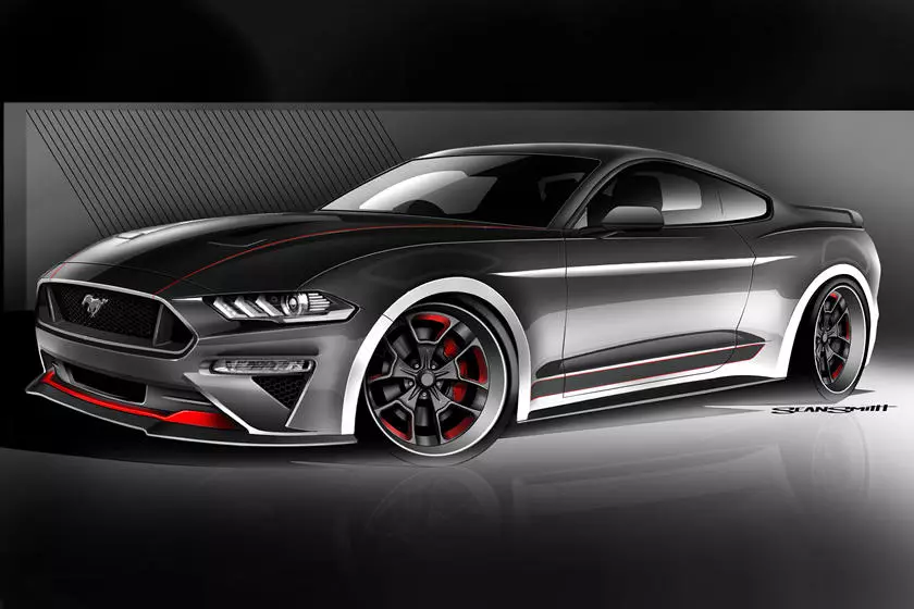 Ford wuxuu rabaa inaad eegto SEMA Mustangs-kan 69816_3