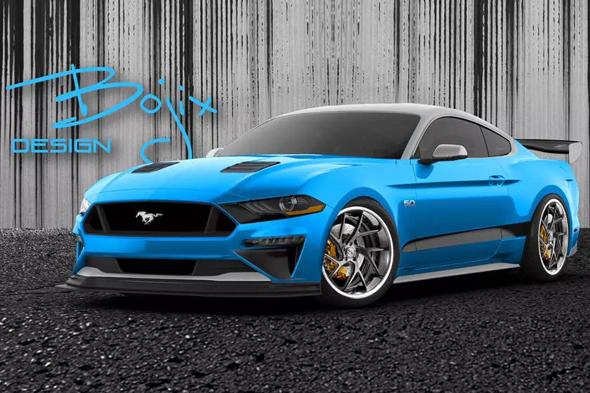 Ford wuxuu rabaa inaad eegto SEMA Mustangs-kan 69816_5