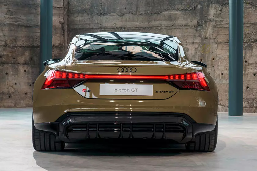 2022 Audi S e-tron GT Rear View