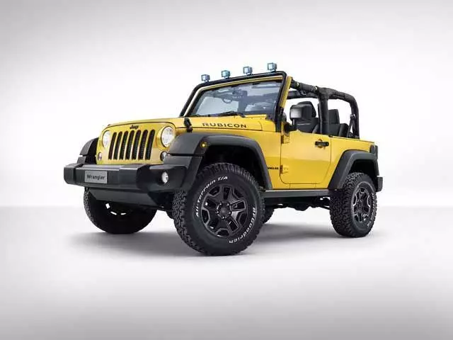 Jeep dia namoaka Rocks Star Concept, Diesel Wrangler Rubicon izay tsy azonao any Etazonia 70241_1