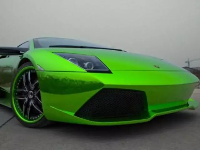 Bling in Beijing: Lime-green Chrome Lamborghini Murcielago 70260_1