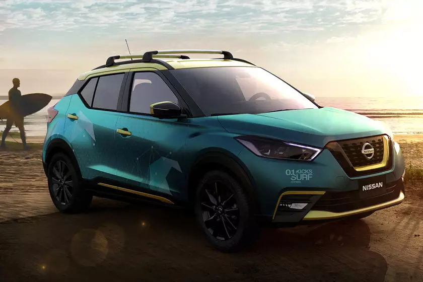 Kunċett Ġdid ta' Nissan Kicks Iddisinjat Miċ-Champions tas-Surfing 70394_1