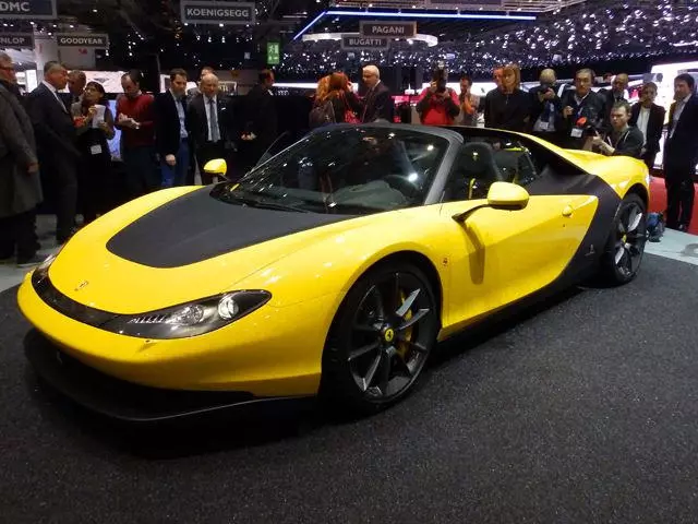 Pininfarina Fun Ara Rẹ ni Iwaju Ọjọ-ibi Ọjọ 85th ti a pe ni Ferrari Sergio 70502_1