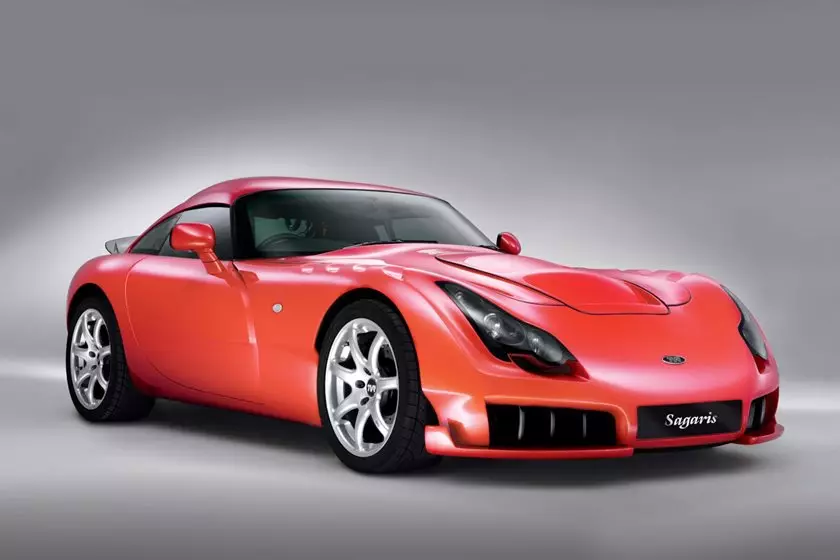 Odvážná stylingová rozhodnutí: TVR Sagaris 71444_1