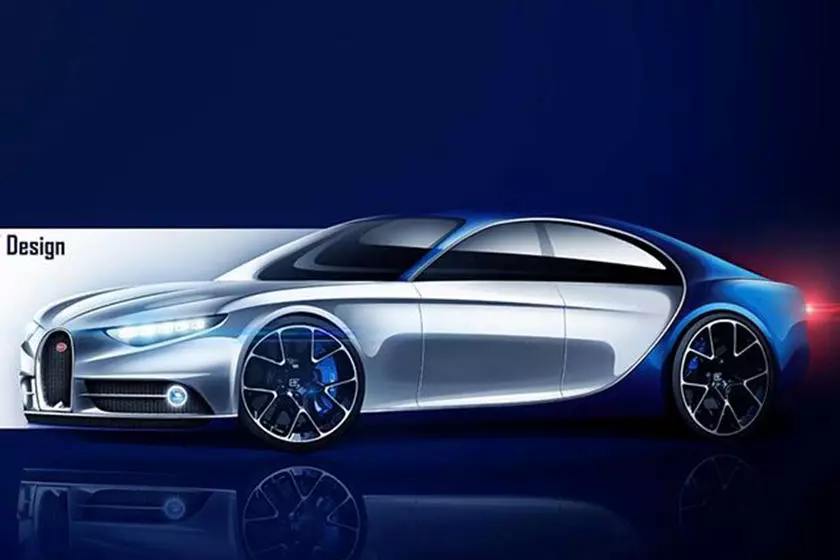 Bugatti skal bygge denne Chiron Super Sedan ASAP
