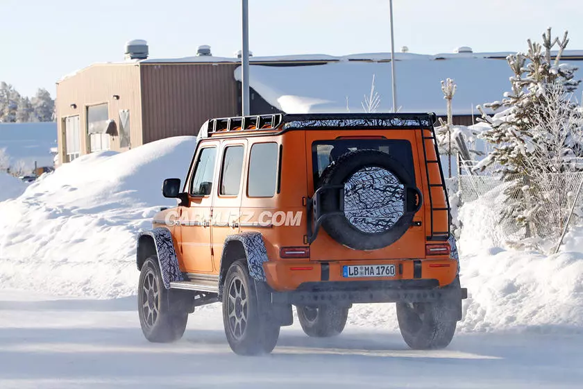 O le Mercedes G-Class 4x4 Squared fou e foliga vevela ile lanu moli 72869_5