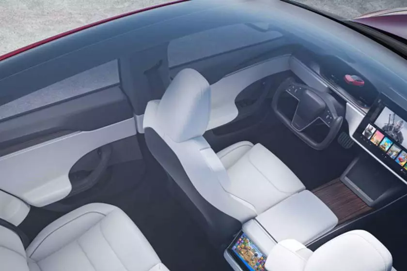 2021 Тесла Модель S Plaid Sunroof