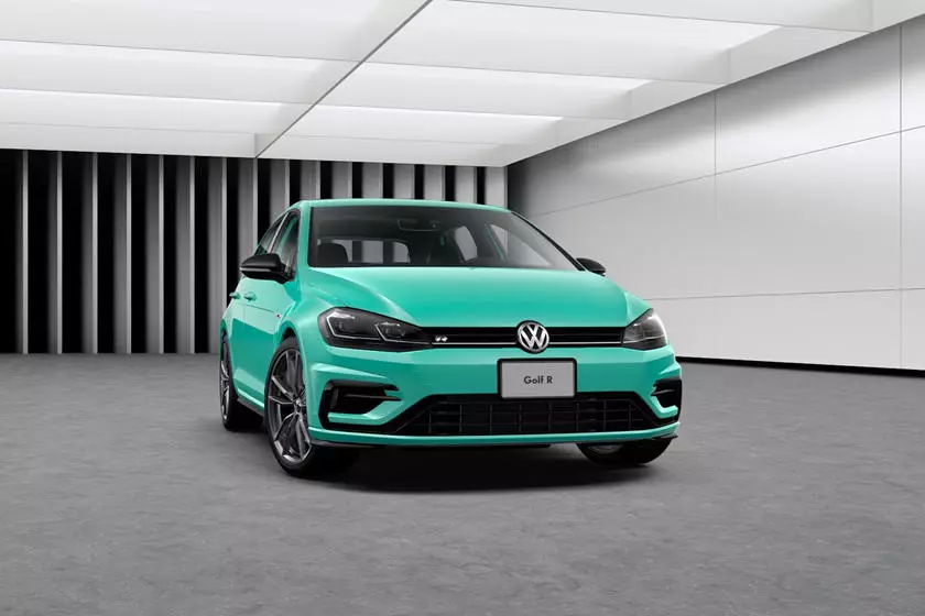 2019 Volkswagen Golf R Ahyry ajaýyp reňkleri alýar 73618_6