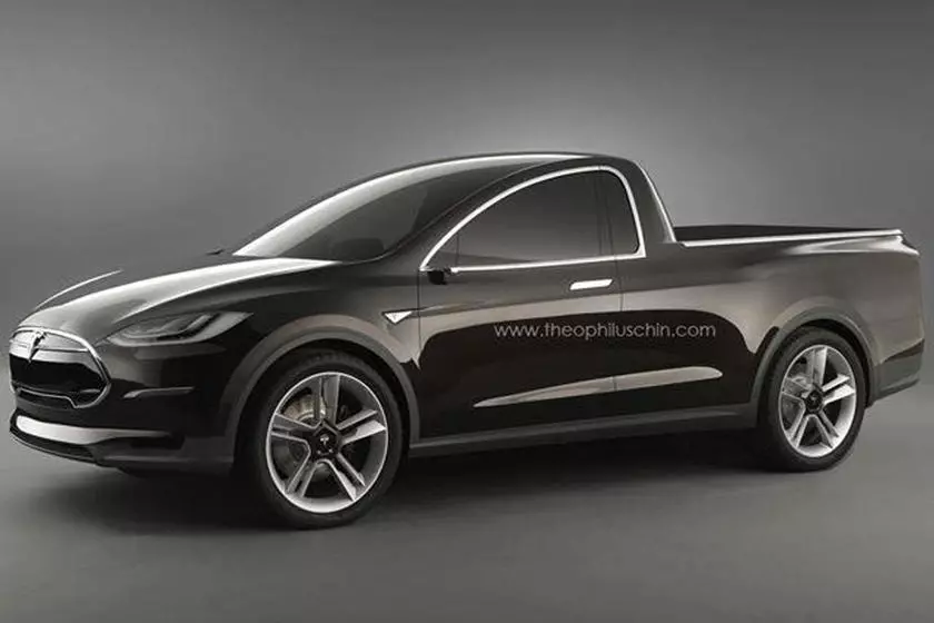 Tesla Pickup kommer senare i år med futuristisk design 73653_3