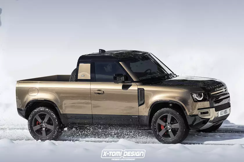 A pickup Land Rover Defender chega para loitar contra o Ford Ranger 74004_1