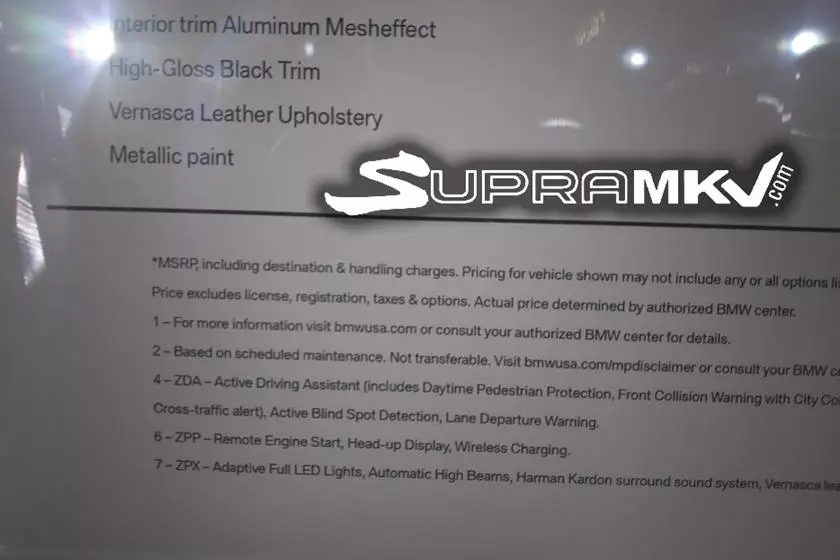 2020 ബിഎംഡബ്ല്യു Z4 യുഎസിൽ എത്ര വില വരുമെന്ന് ഞങ്ങൾക്ക് ഒടുവിൽ അറിയാം 7444_5