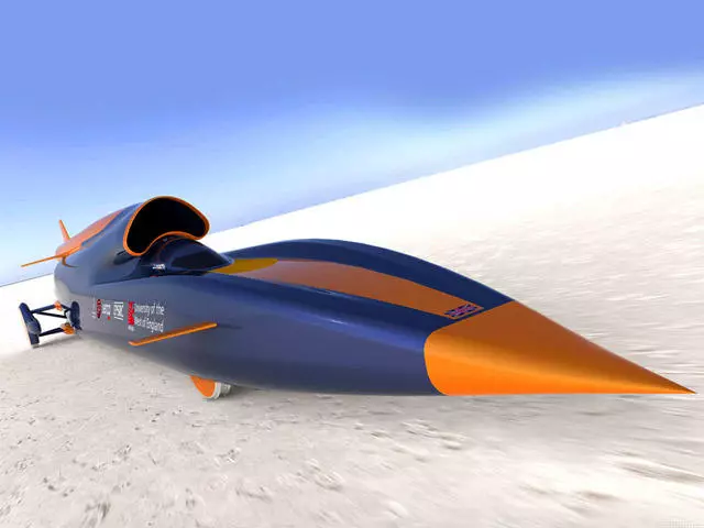 I-Bloodhound SSC Rocket ku-Track to Break 1,000 MPH 74511_1