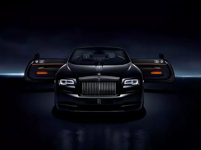 Rolls-Royce Dawn Bi Weşana Nîşana Reş a Brutal vedigere Aliyê Tarî 74569_2