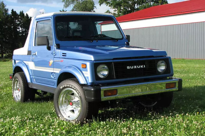 Savaitės Craigslist paslėptas lobis: 1986 m. Suzuki Samurai JX 4x4 74626_1