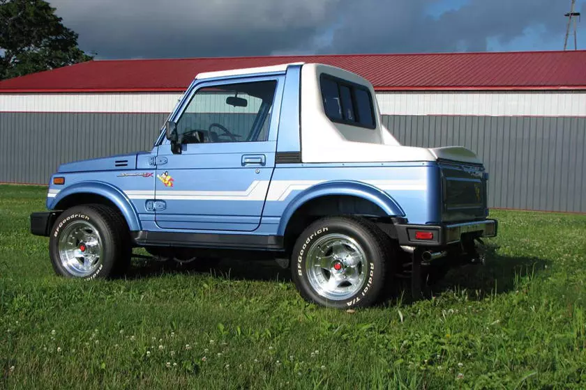 Savaitės Craigslist paslėptas lobis: 1986 m. Suzuki Samurai JX 4x4 74626_3