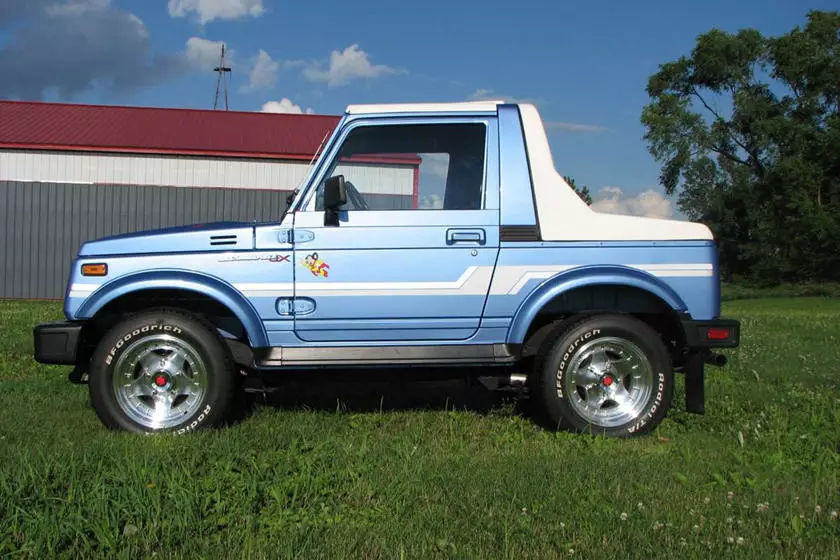 Savaitės Craigslist paslėptas lobis: 1986 m. Suzuki Samurai JX 4x4 74626_5