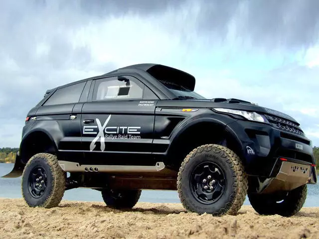 Ang Range Rover Evoque Desert Warrior Mipaingon sa Dakar 74657_1