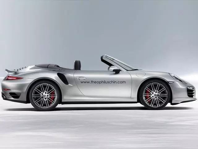 Porsche 911 Turbo Cabrio Saib ua ntej 74715_1