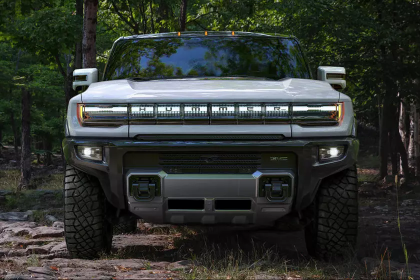 2022 GMC Hummer Front View