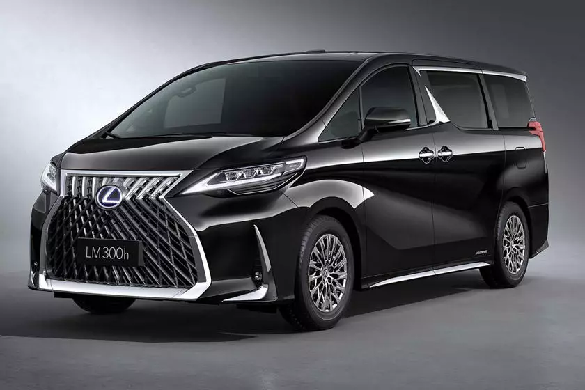 Sjá! Lexus Lúxus Minivan og risastórt grillið hans 75066_1