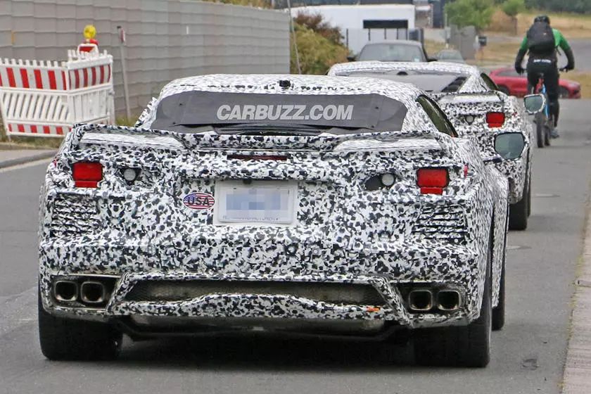 Прататыпы Corvette C8 магутнасцю 1000 л.з. згінаюць свае ўласныя рамы 75186_8