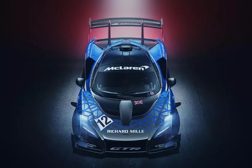 Hau McLaren Senna GTR gidatzea lortuko duzun bezain hurbil dago 75610_11