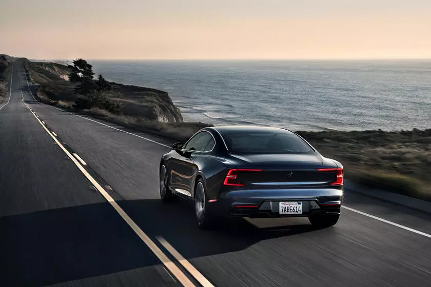 2020-2021 Polestar Polestar 1 tolató vezetés