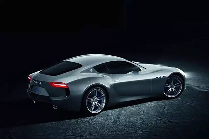 Maserati Alfieri လျှပ်စစ်ပြိုင်ကားကား Tesla Roadster ကိုစီးရန် 76309_7