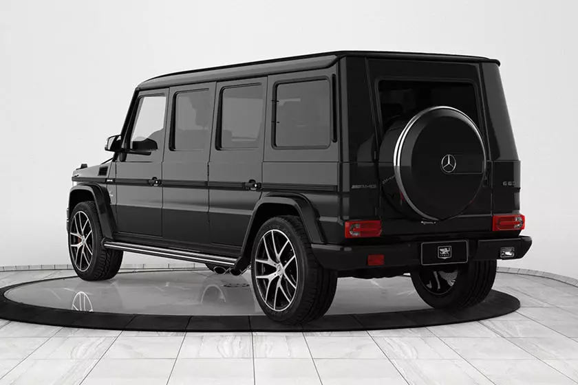 Mercedes-AMG G63 transforméiert an menacing gepanzert Limo 76447_2