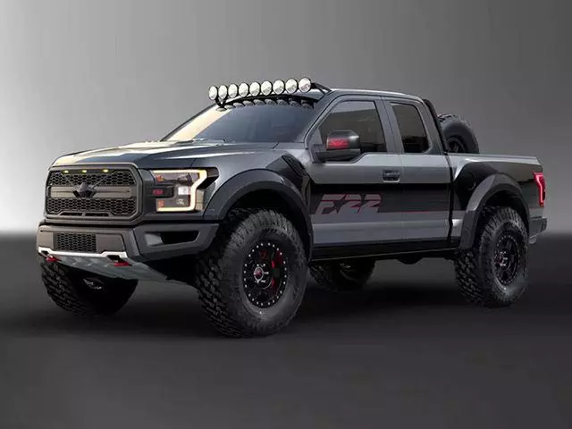 Propra 545-HP Ford 'F22 Raptor' Inspirita de Milita Jeto 76677_2