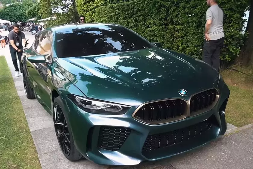 Sehen Sie sich das BMW M8 Gran Coupé Concept beim Concorso d'Eleganza an 76742_1