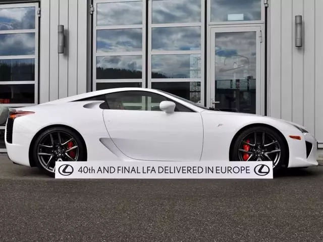 ਅੰਤਿਮ Lexus LFA ਡਿਲੀਵਰ ਕੀਤਾ ਗਿਆ 76947_1