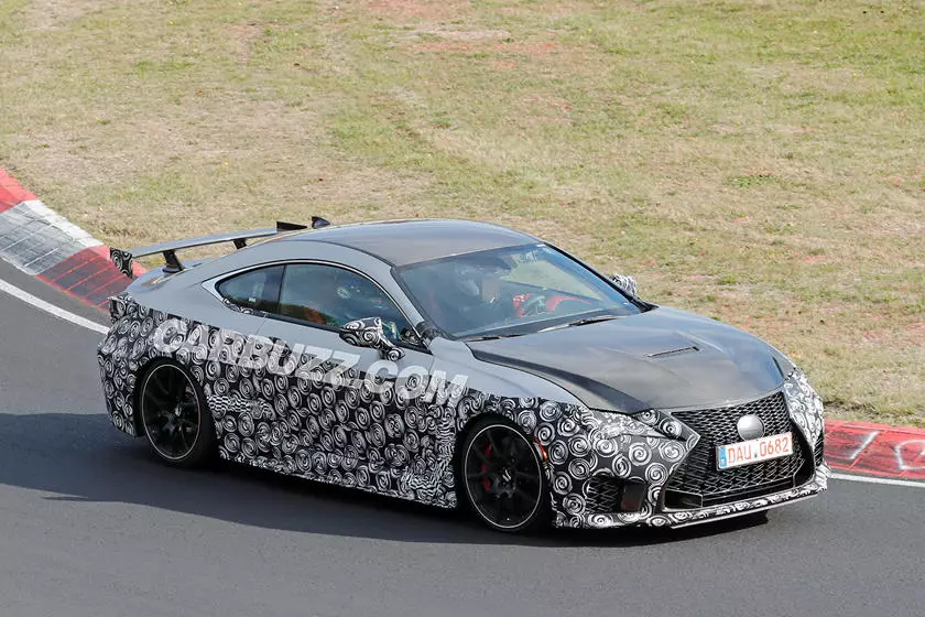 Hardcore Lexus RC F GT Spotted At The Nurburgring 77207_12