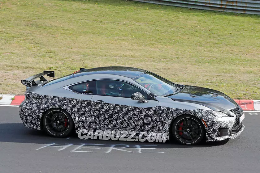 Hardcore Lexus RC F GT được phát hiện tại đường đua Nurburgring 77207_14