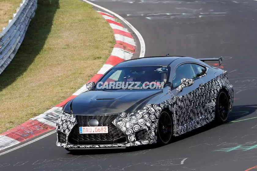 Hardcore Lexus RC F GT Terlihat Di Nurburgring 77207_2