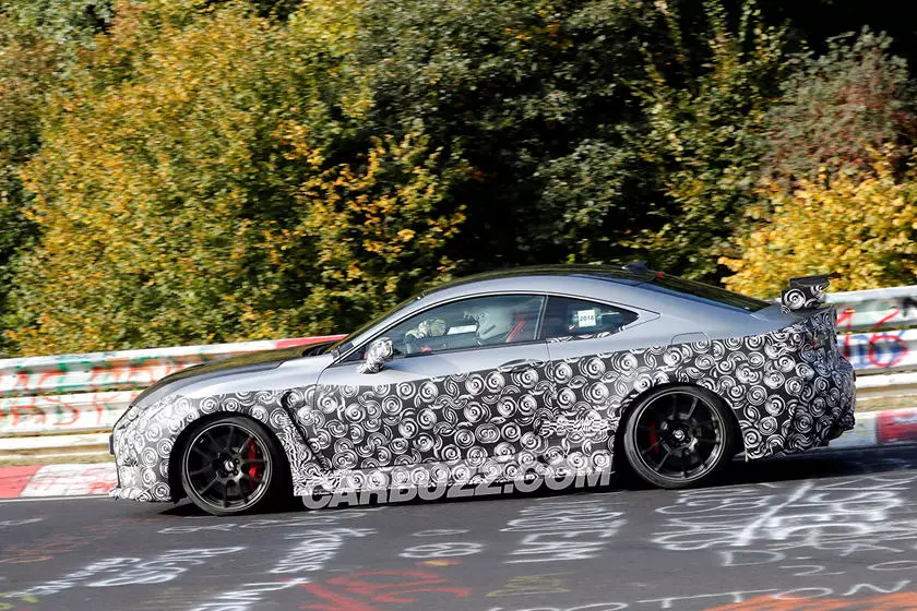 Hardcore Lexus RC F GT u vërejt në Nurburgring 77207_5