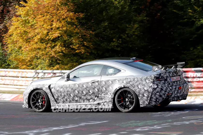 Hardcore Lexus RC F GT detectat al Nurburgring 77207_6