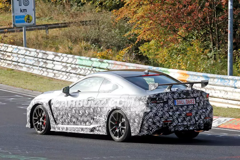 Hardcore Lexus RC F GT u vërejt në Nurburgring 77207_7