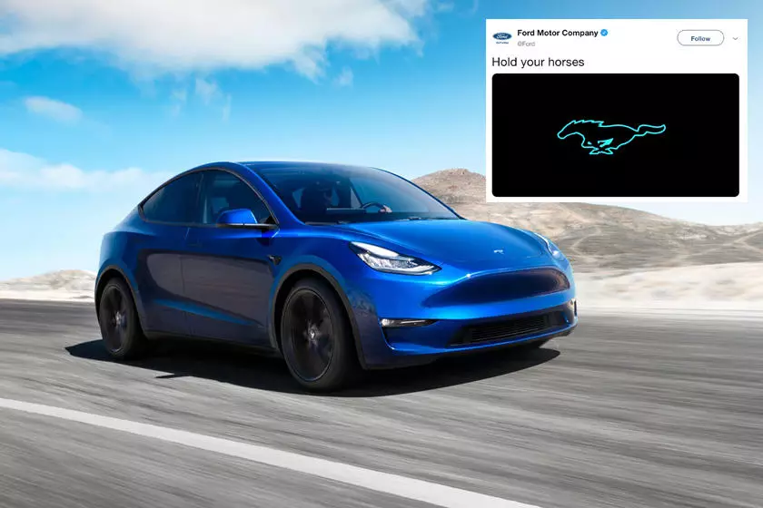 Ford yayi Kokarin Haɓaka Tesla yayin Nunin Model Y