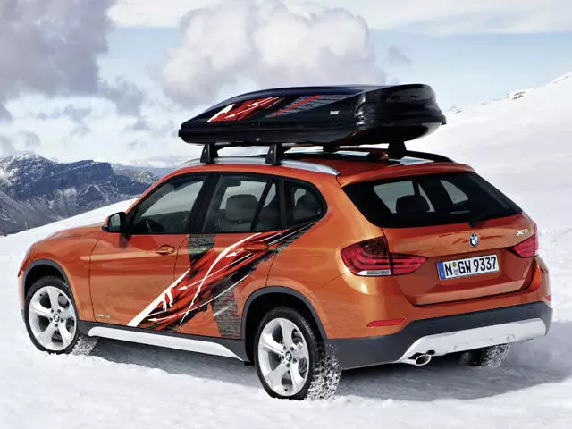 BMW Diyaarinta Jiilaalka oo wata X1 Powder Ride Edition 77778_2