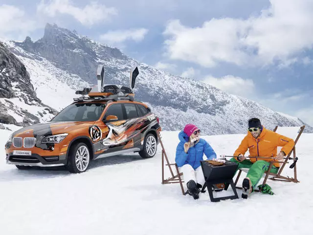 BMW bereitet sich mit der X1 Powder Ride Edition auf den Winter vor 77778_4