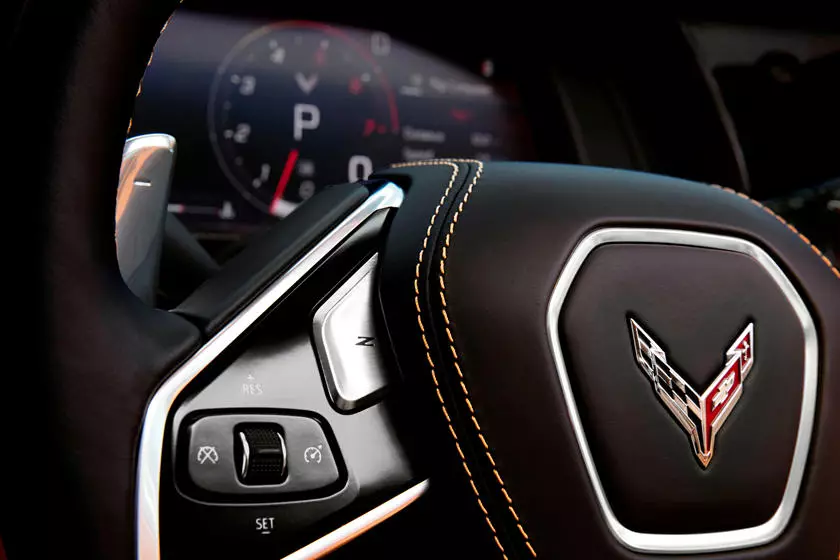 2020-2021 Chevrolet Corvette C8 Steering Wheel Controls