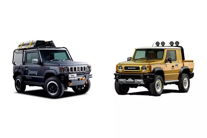 El Suzuki Jimny Pickup Concept és el tipus de camió que Amèrica no pot tenir 7829_2