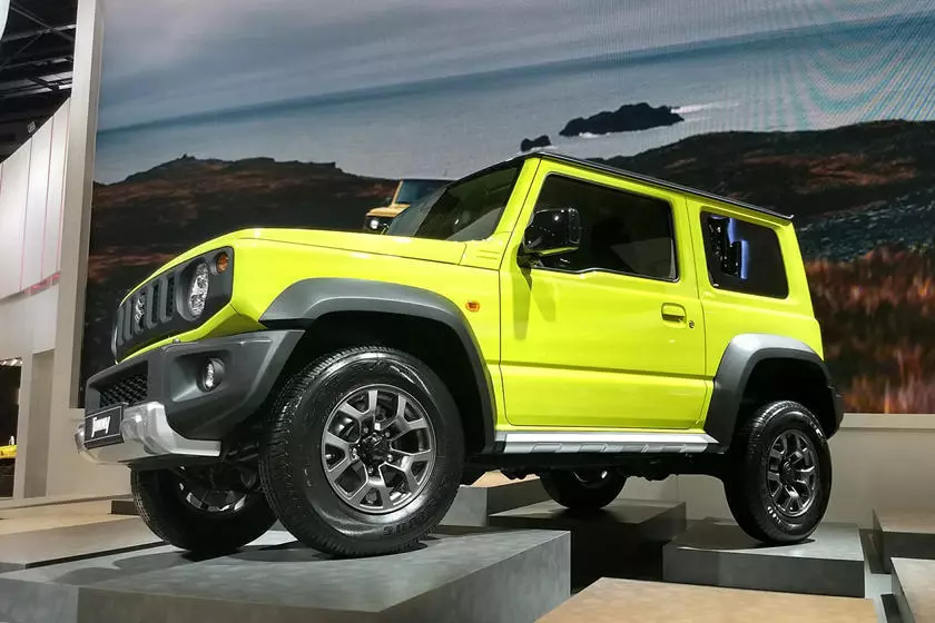 Suzuki Jimny Pikap kontseptsiyasi Amerikada bo'lolmaydigan yuk mashinasi turidir 7829_4