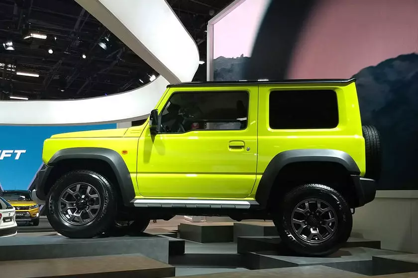 Ero Agbẹru Suzuki Jimny Ni Iru Ikoledanu America Ko le Ni 7829_6