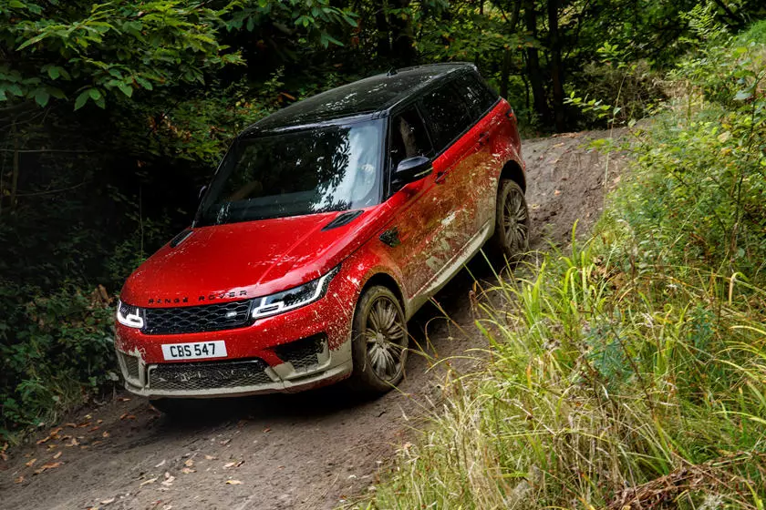 2018-2021 Land Rover Range Rover Sport edestä ajoa