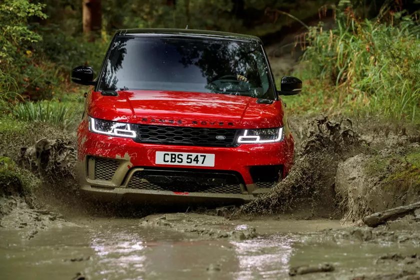 2018-2021 Land Rover Range Rover Sport Front View Gyrru